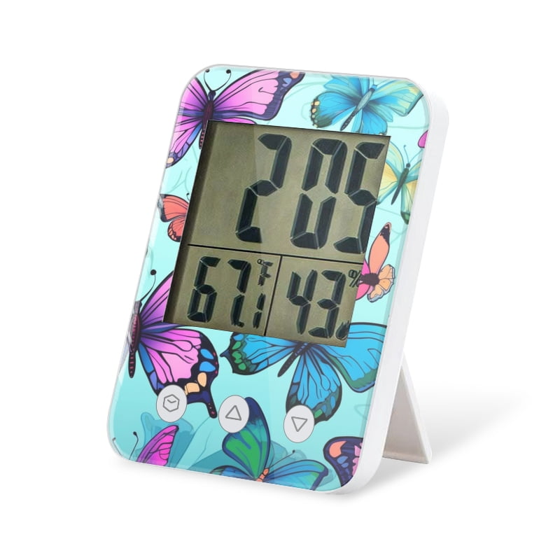 digital hygrometer indoor thermometer with High Accuracy Sensor LCD ...