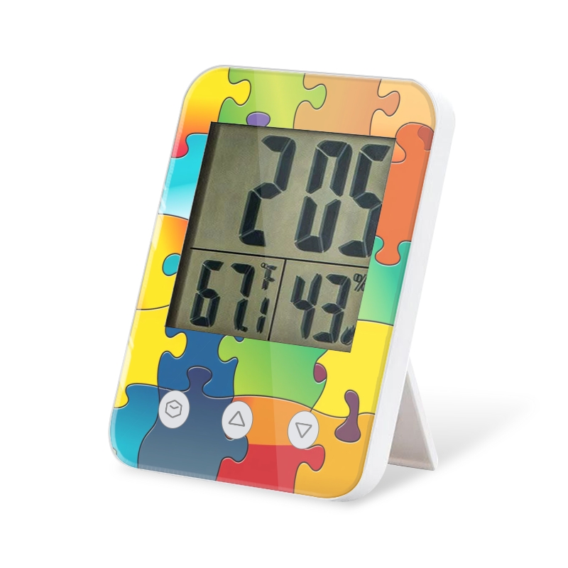 digital hygrometer indoor thermometer with High Accuracy Sensor LCD ...