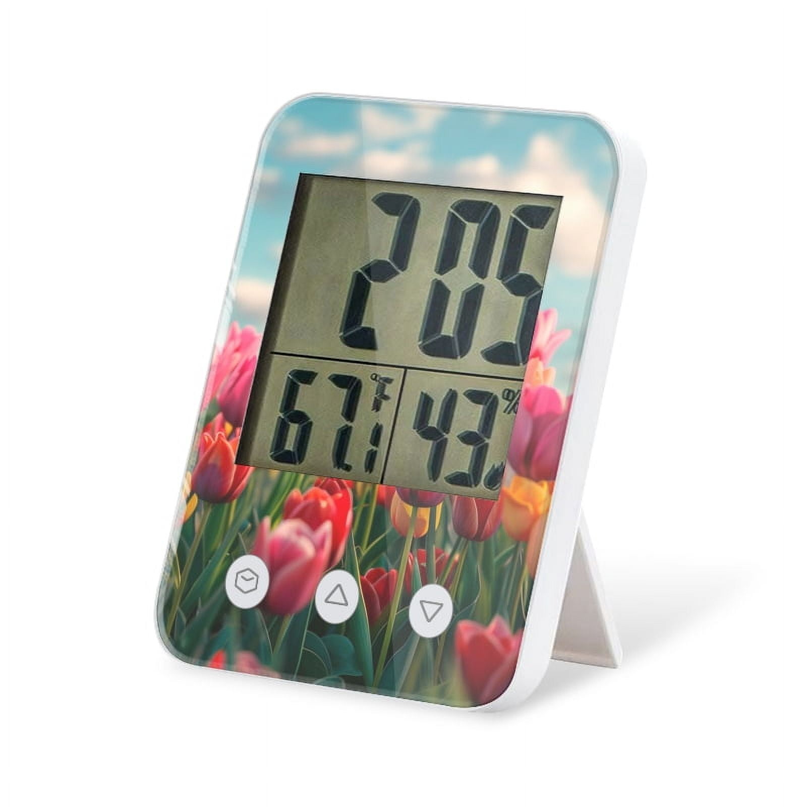 digital hygrometer indoor thermometer with High Accuracy Sensor LCD ...