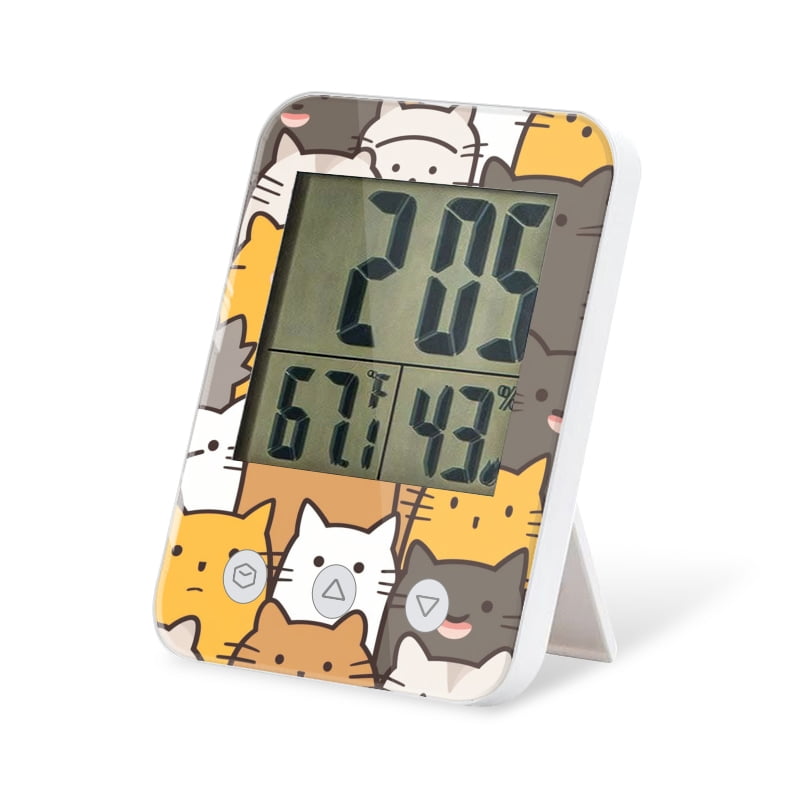 digital hygrometer indoor thermometer with High Accuracy Sensor LCD ...