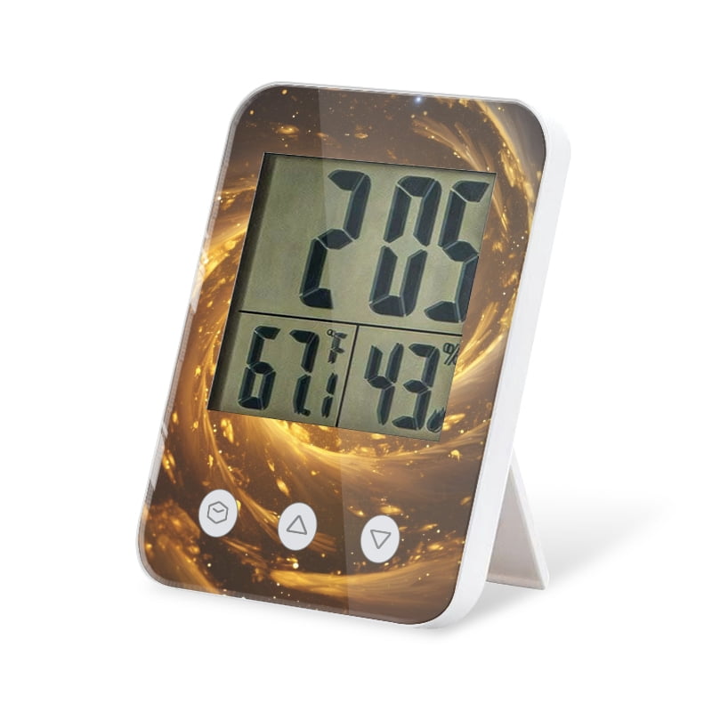digital hygrometer indoor thermometer with High Accuracy Sensor LCD ...