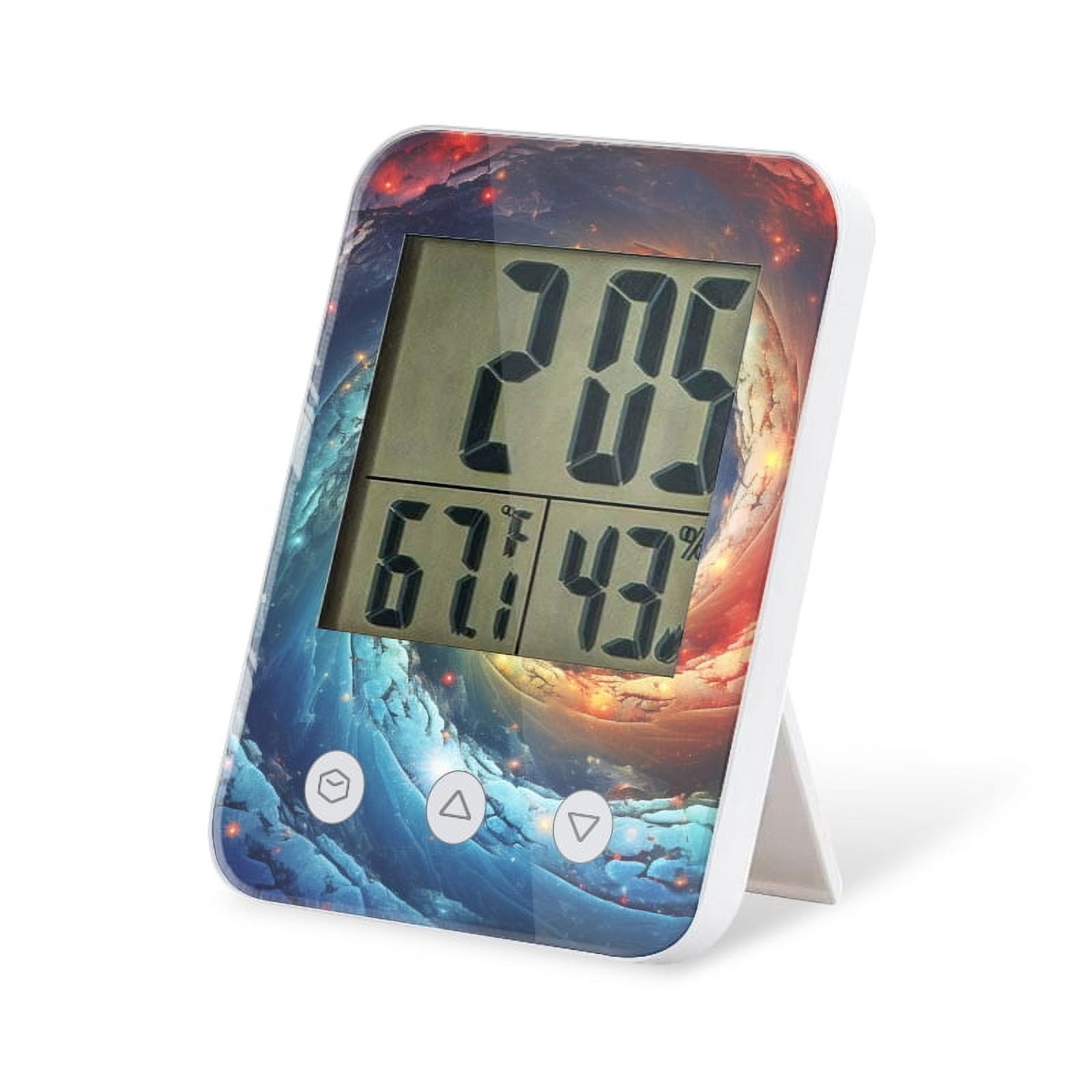 digital hygrometer indoor thermometer with High Accuracy Sensor LCD ...