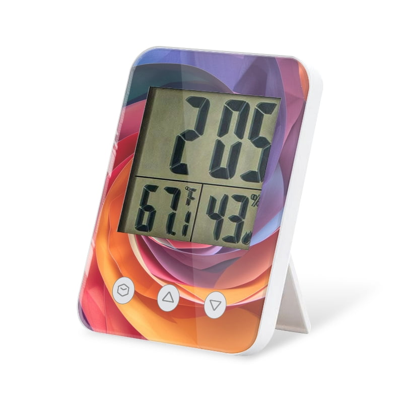 digital hygrometer indoor thermometer with High Accuracy Sensor LCD ...