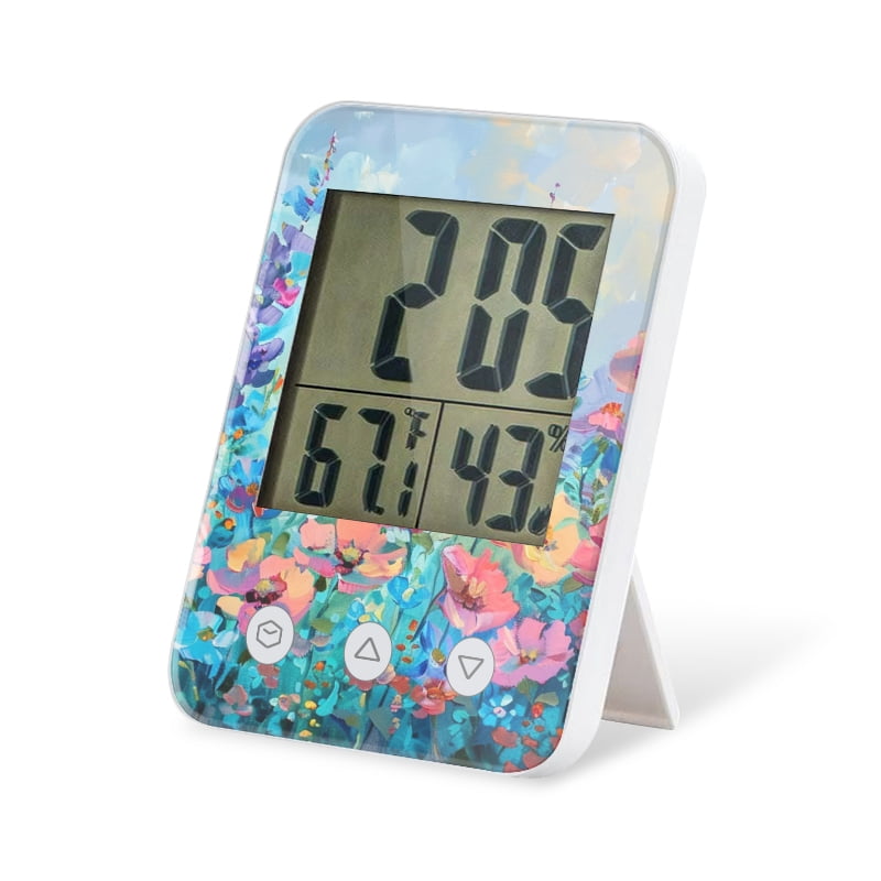 digital hygrometer indoor thermometer with High Accuracy Sensor LCD ...