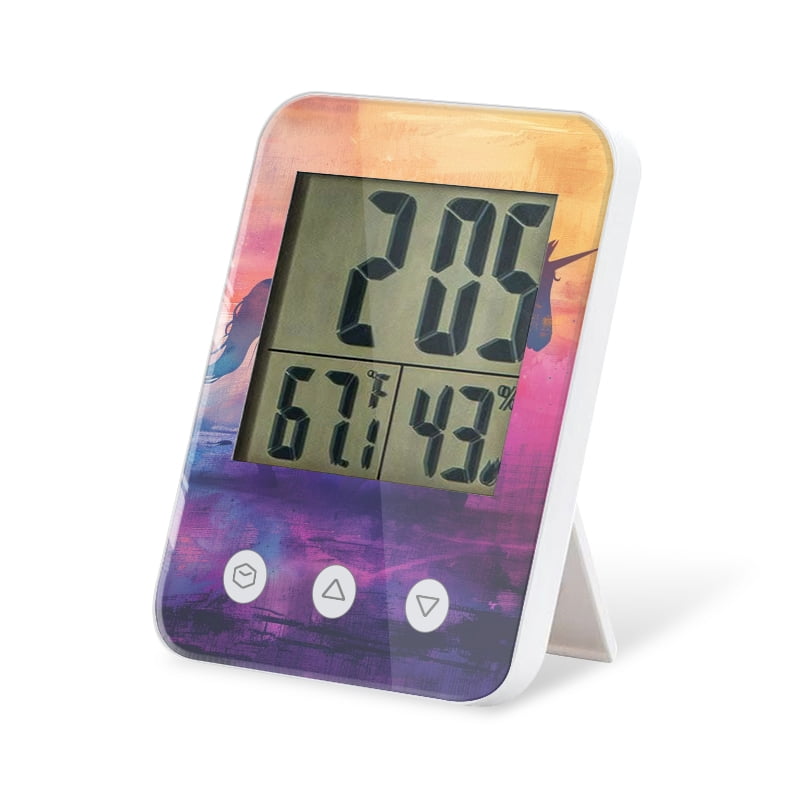 digital hygrometer indoor thermometer with High Accuracy Sensor LCD ...