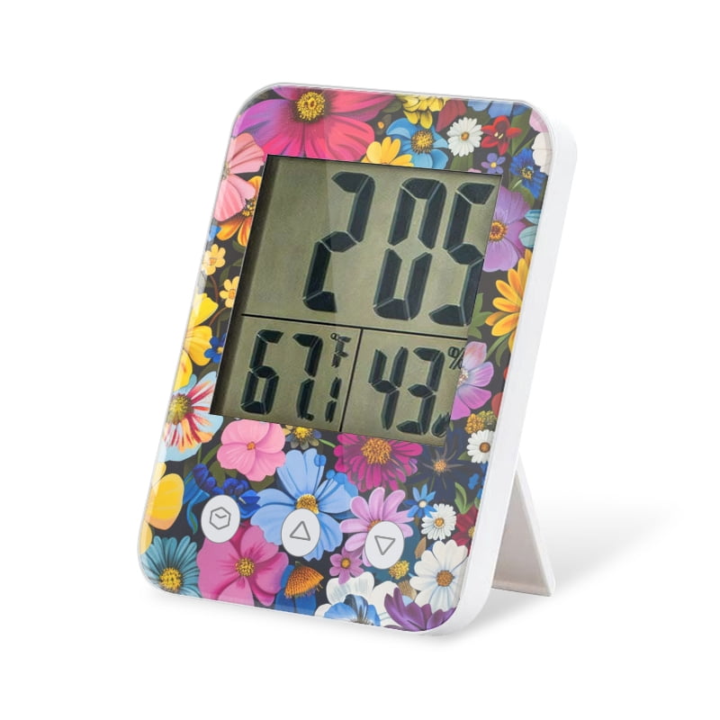 digital hygrometer indoor thermometer with High Accuracy Sensor LCD ...
