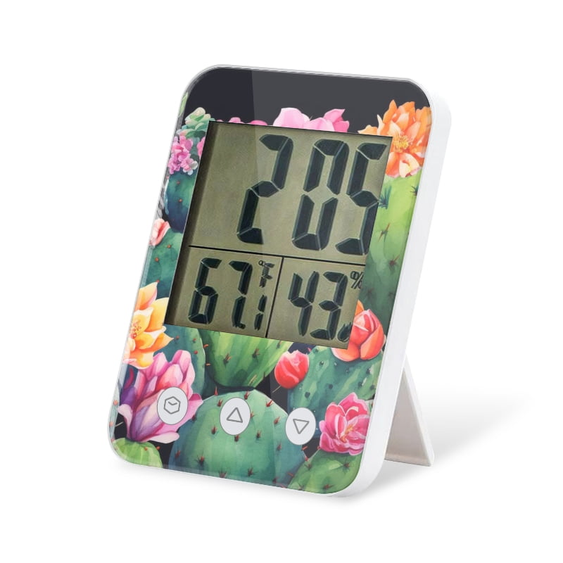 digital hygrometer indoor thermometer with High Accuracy Sensor LCD ...