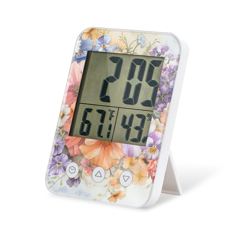 digital hygrometer indoor thermometer with High Accuracy Sensor LCD ...