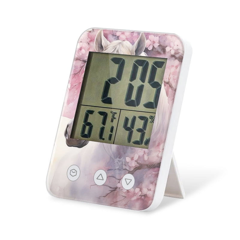 digital hygrometer indoor thermometer with High Accuracy Sensor LCD ...