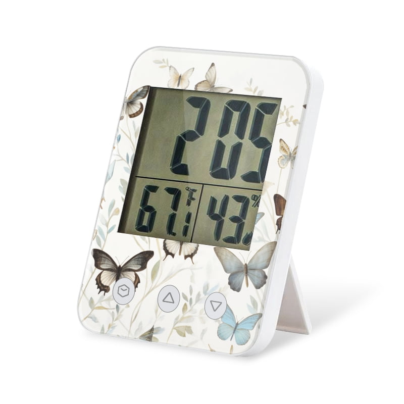 digital hygrometer indoor thermometer with High Accuracy Sensor LCD ...