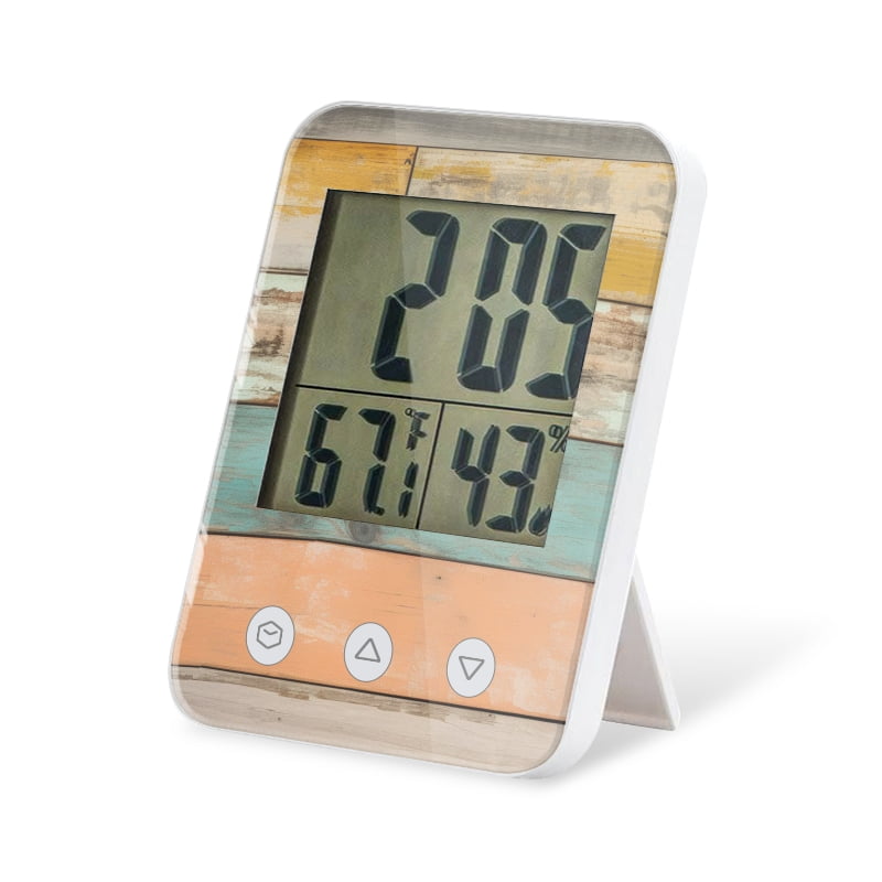 digital hygrometer indoor thermometer with High Accuracy Sensor LCD ...