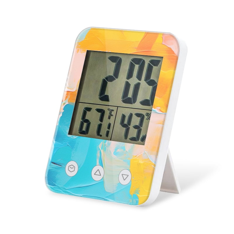digital hygrometer indoor thermometer with High Accuracy Sensor LCD ...
