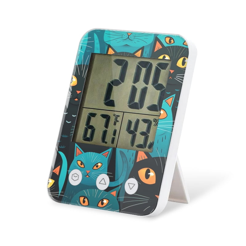 digital hygrometer indoor thermometer with High Accuracy Sensor LCD ...