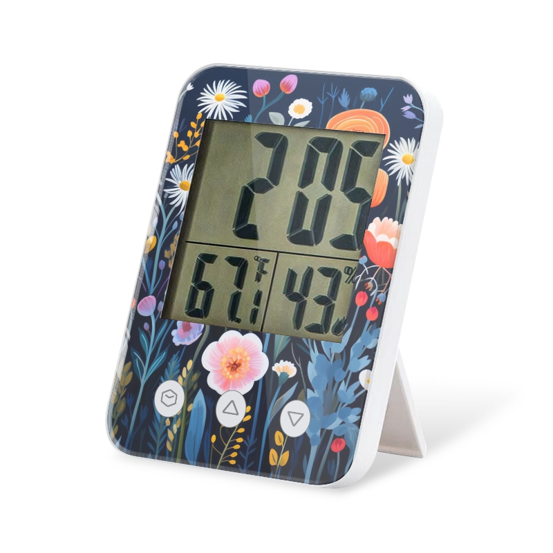 digital hygrometer indoor thermometer with High Accuracy Sensor LCD ...