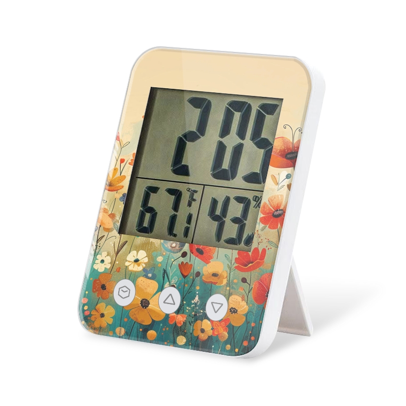 digital hygrometer indoor thermometer with High Accuracy Sensor LCD ...