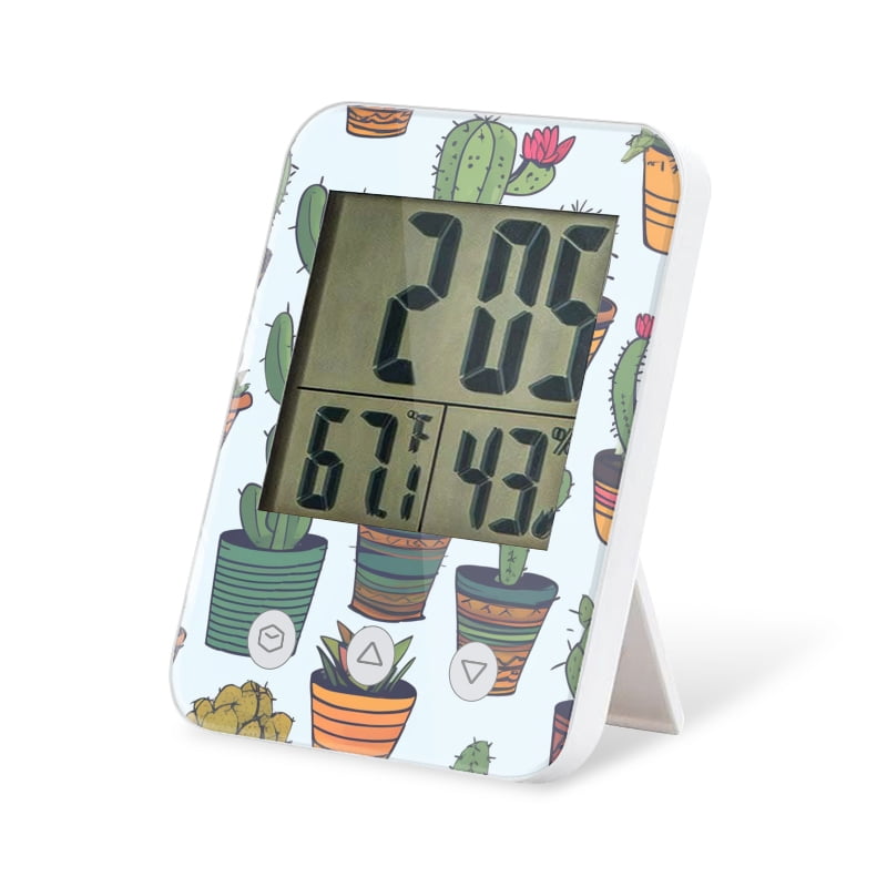 digital hygrometer indoor thermometer with High Accuracy Sensor LCD ...