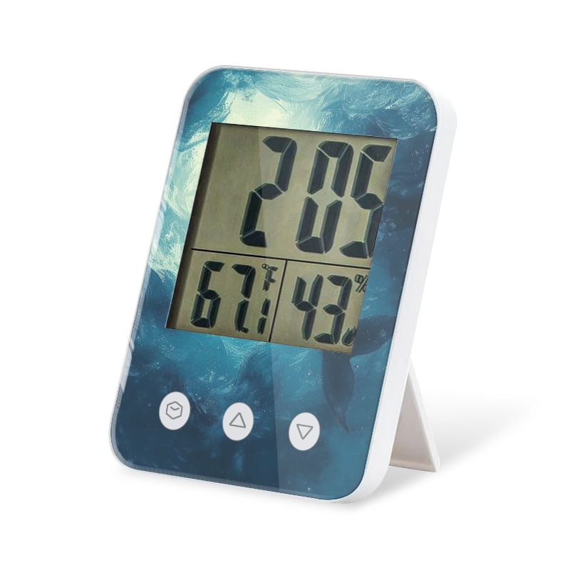 digital hygrometer indoor thermometer with High Accuracy Sensor LCD ...