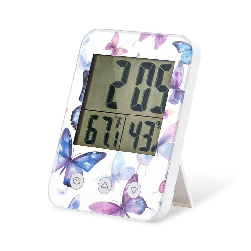 digital hygrometer indoor thermometer with High Accuracy Sensor LCD ...