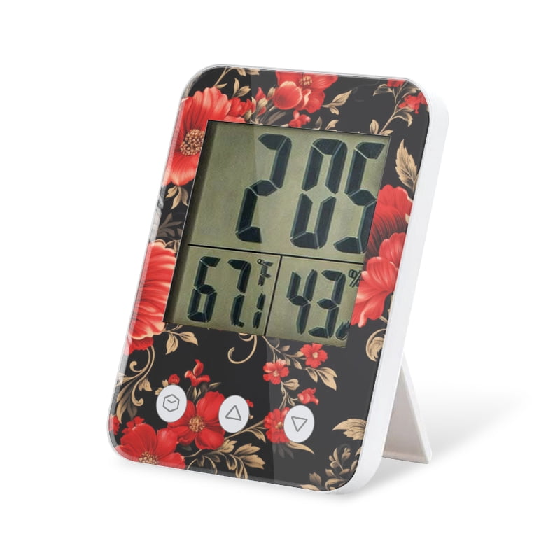 digital hygrometer indoor thermometer with High Accuracy Sensor LCD ...