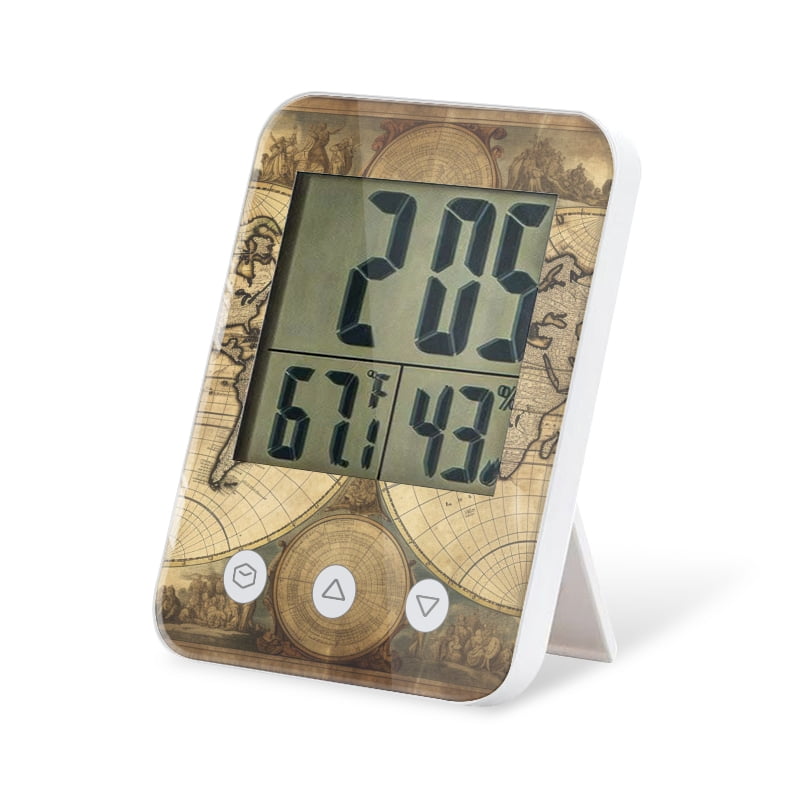 digital hygrometer indoor thermometer with High Accuracy Sensor LCD ...