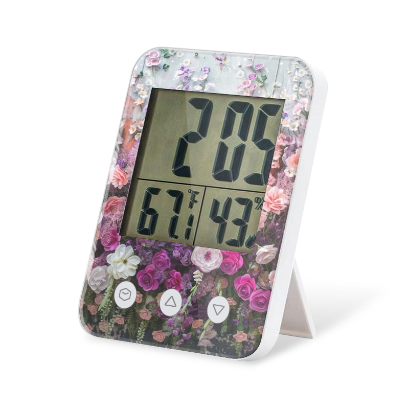 digital hygrometer indoor thermometer with High Accuracy Sensor LCD ...