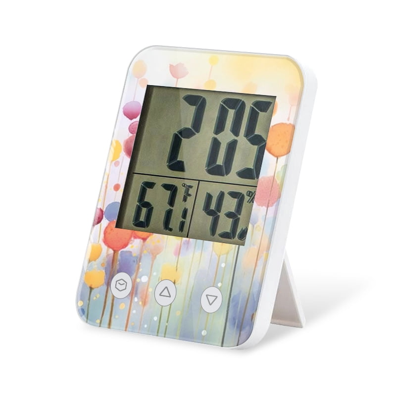 digital hygrometer indoor thermometer with High Accuracy Sensor LCD ...