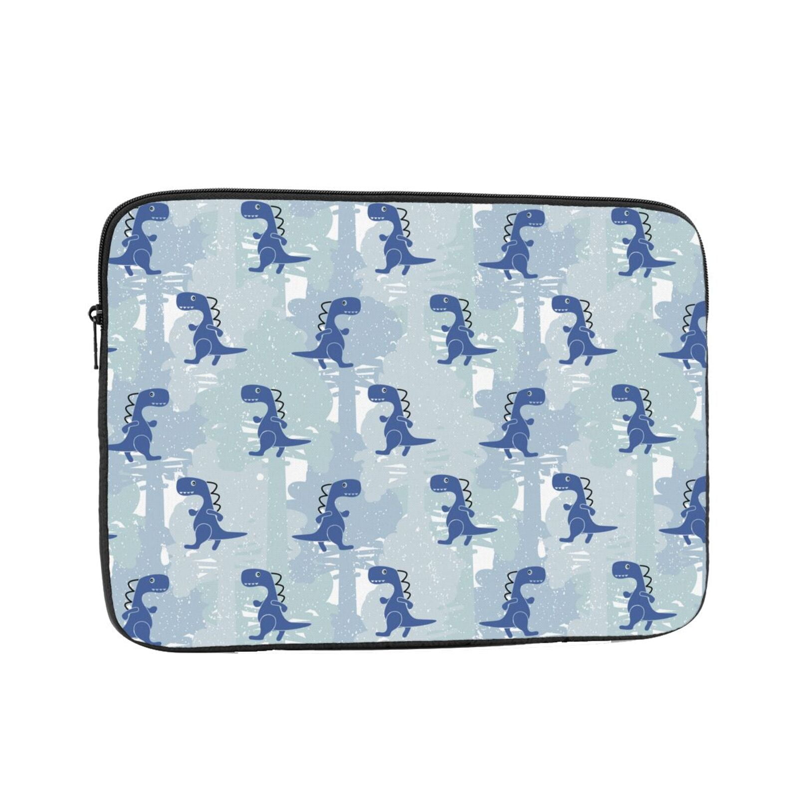 dino blue color 17 inch Portable Laptop Sleeve Compatible with MacBook ...