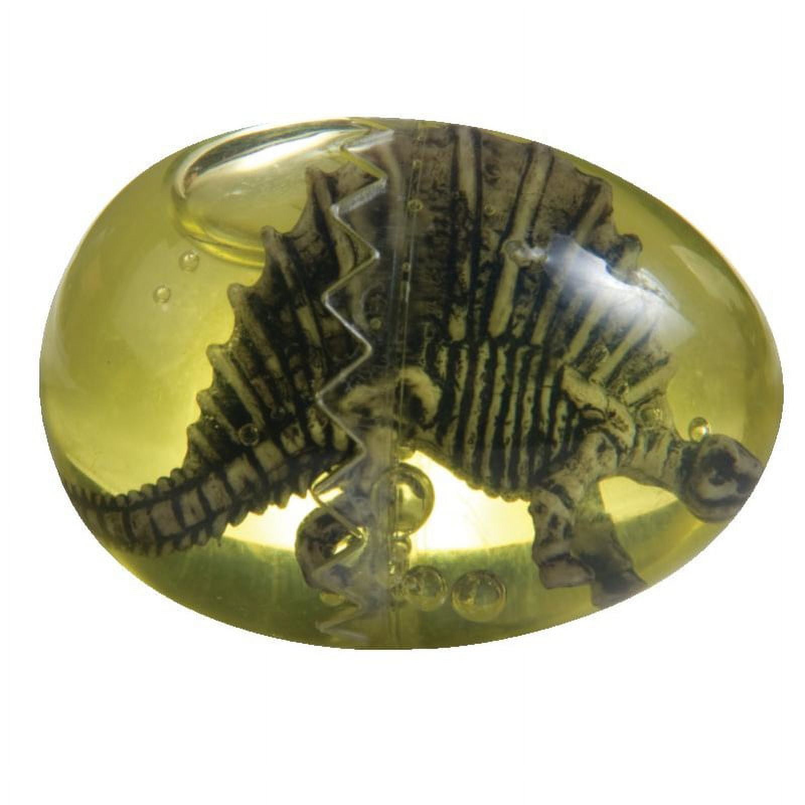 dinosaur egg, dinosaur fossils in clear, plastic eggs (2 pieces) Random ...