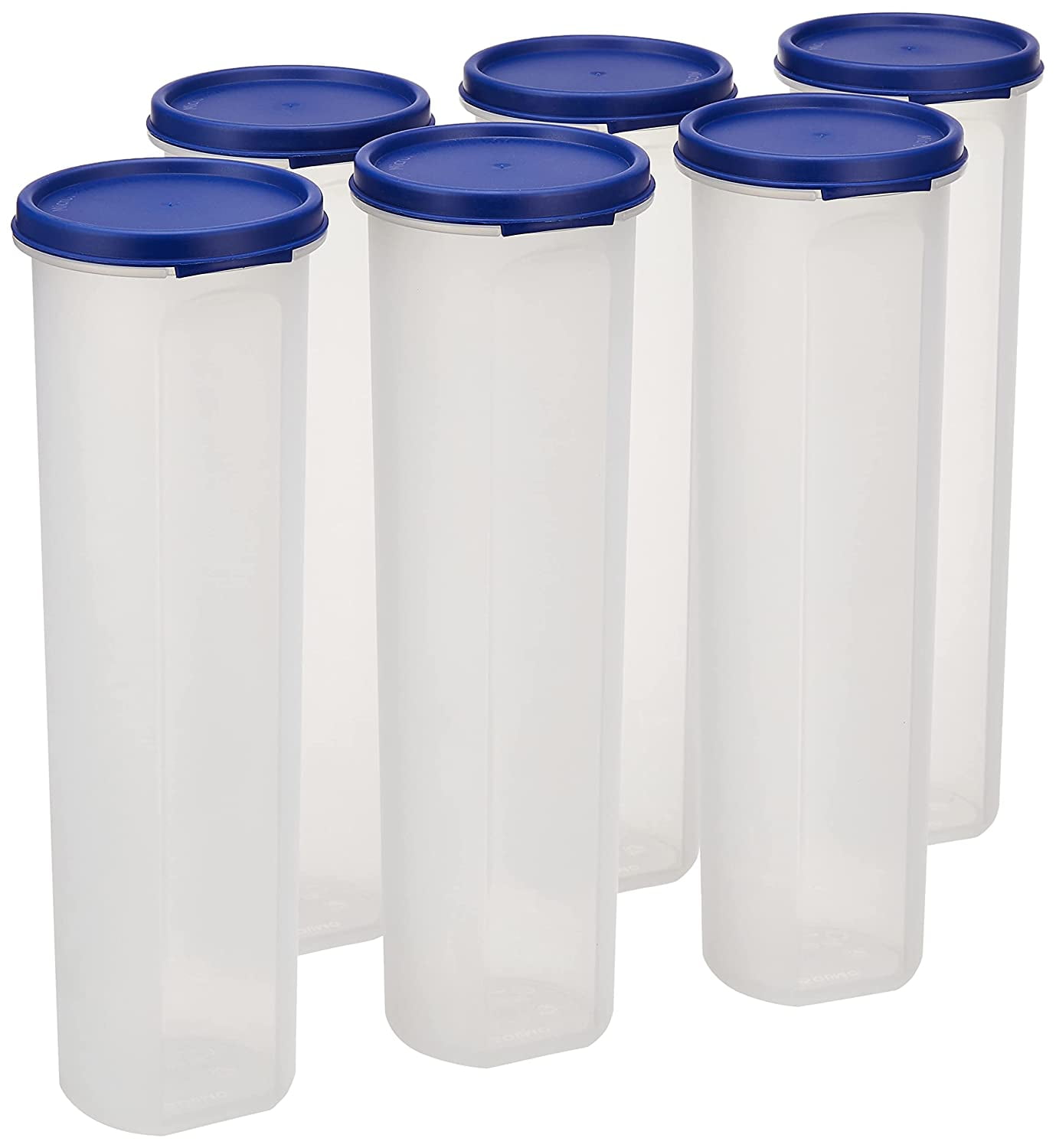 diollo Slim Storage Container, Set of 6 (1100 ml Each) - Walmart.com