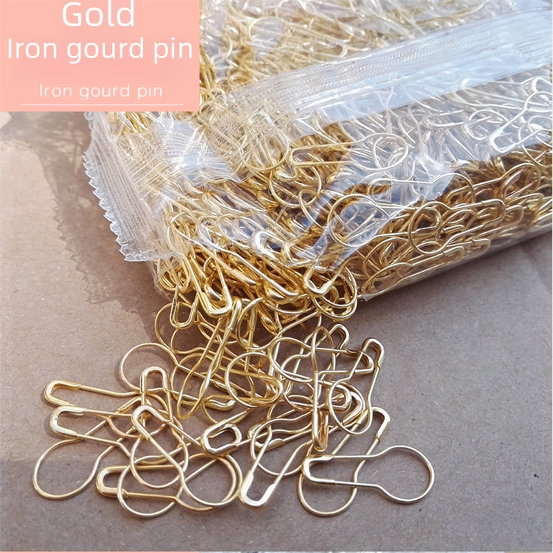 direct Shanghai bold copper and iron gourd safety pin tag pin gold and ...