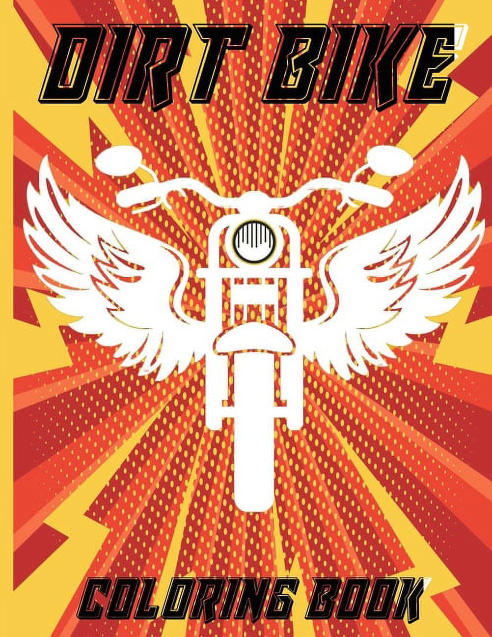 dirt bike coloring book : best gift for motorcycle and bicycle lovers ...