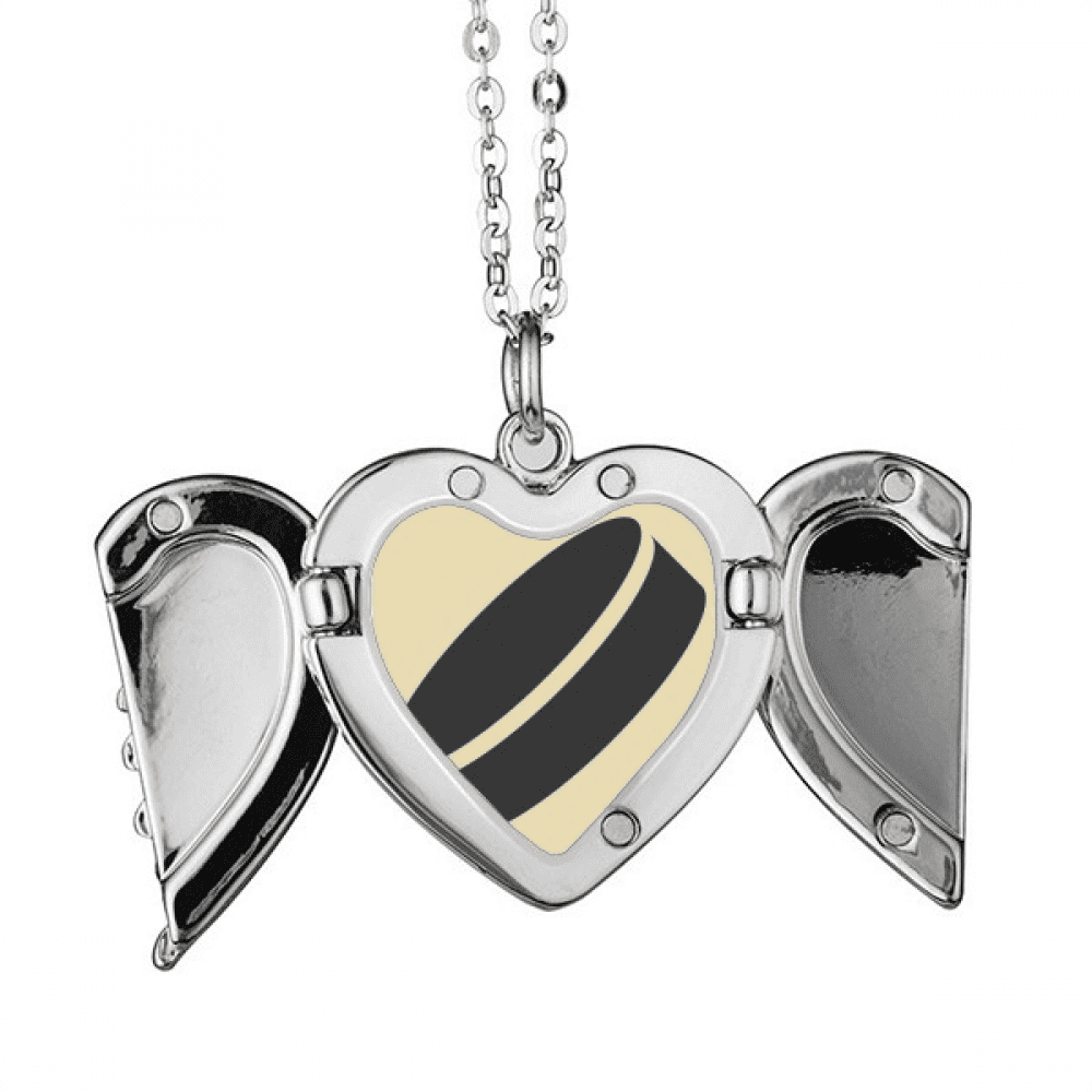 discus sport simple geometry pattern angel wings necklpendant fashion ...