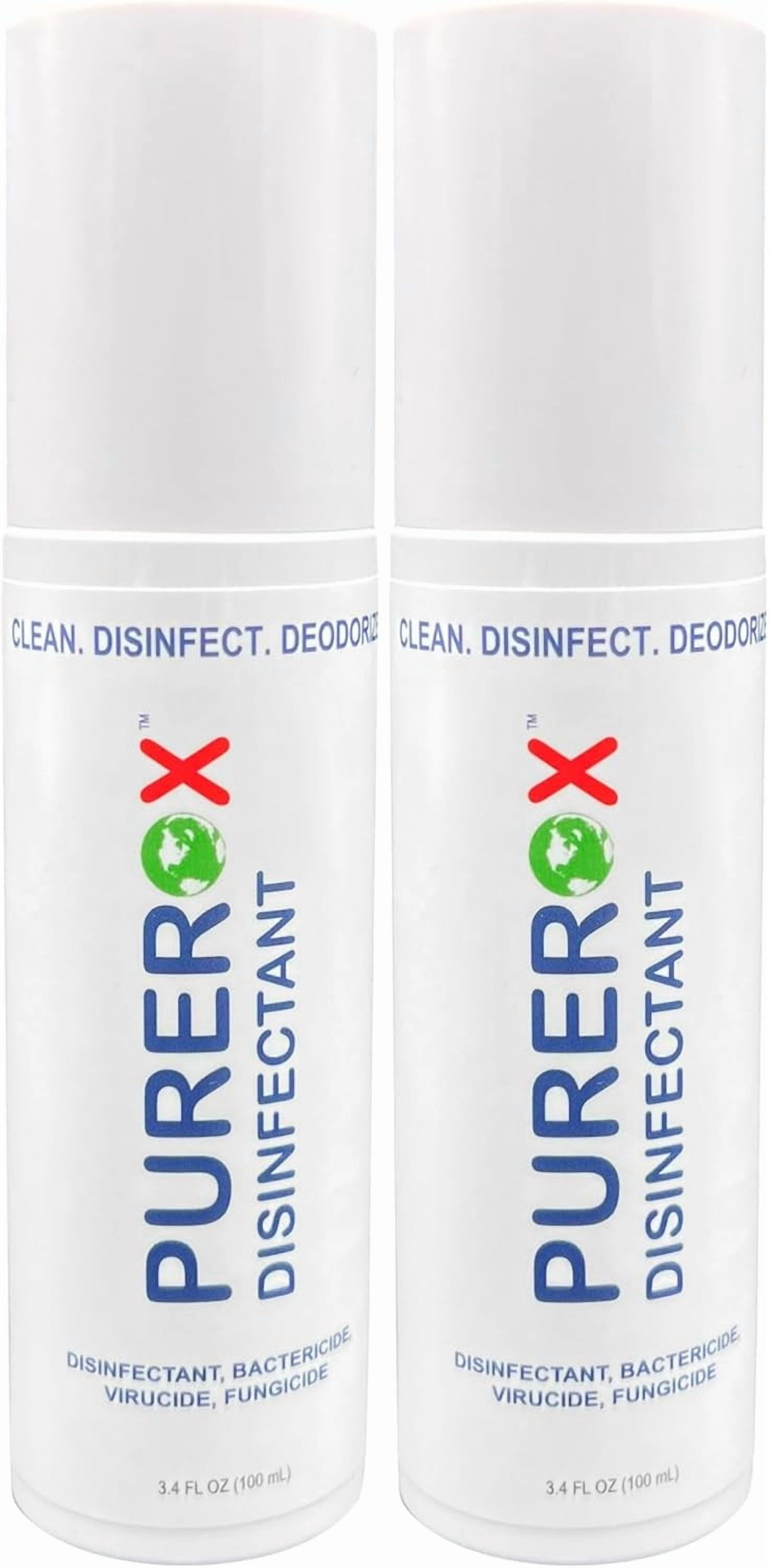 disinfectant (3.4oz, 2pk) TSA Approved travel size. Eliminate 99.9999% ...