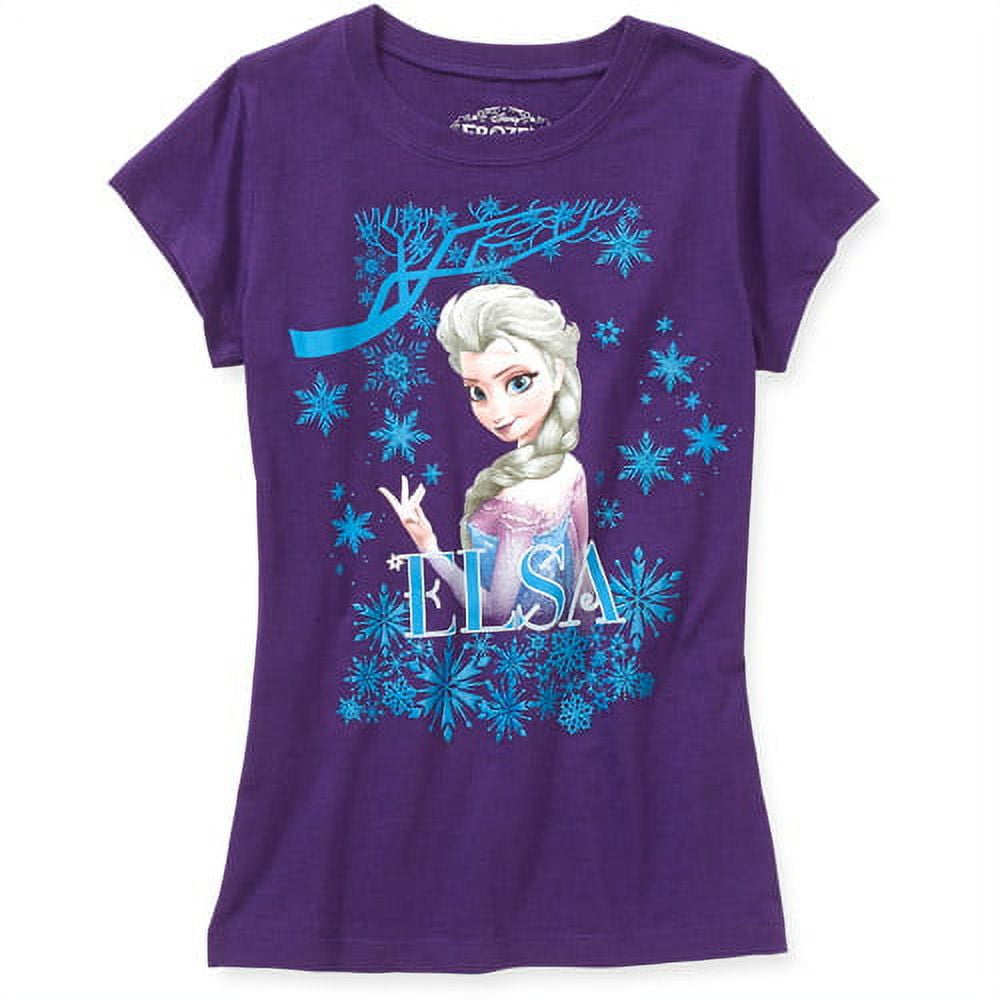 ^^disney Frozen Elsa Girls Graphic Tee - Walmart.com