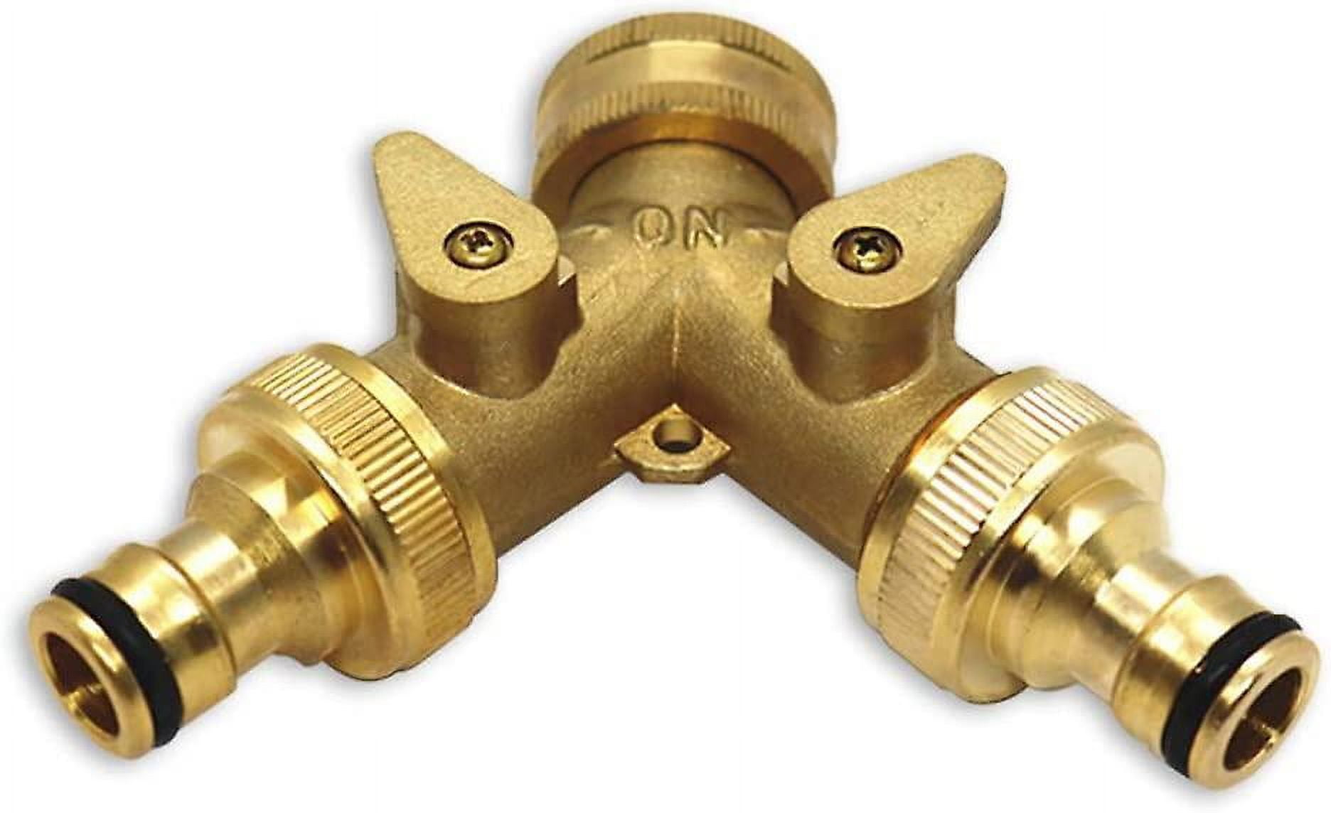 distributor 3/4 inch brass water distributor, 2-way water connection ...