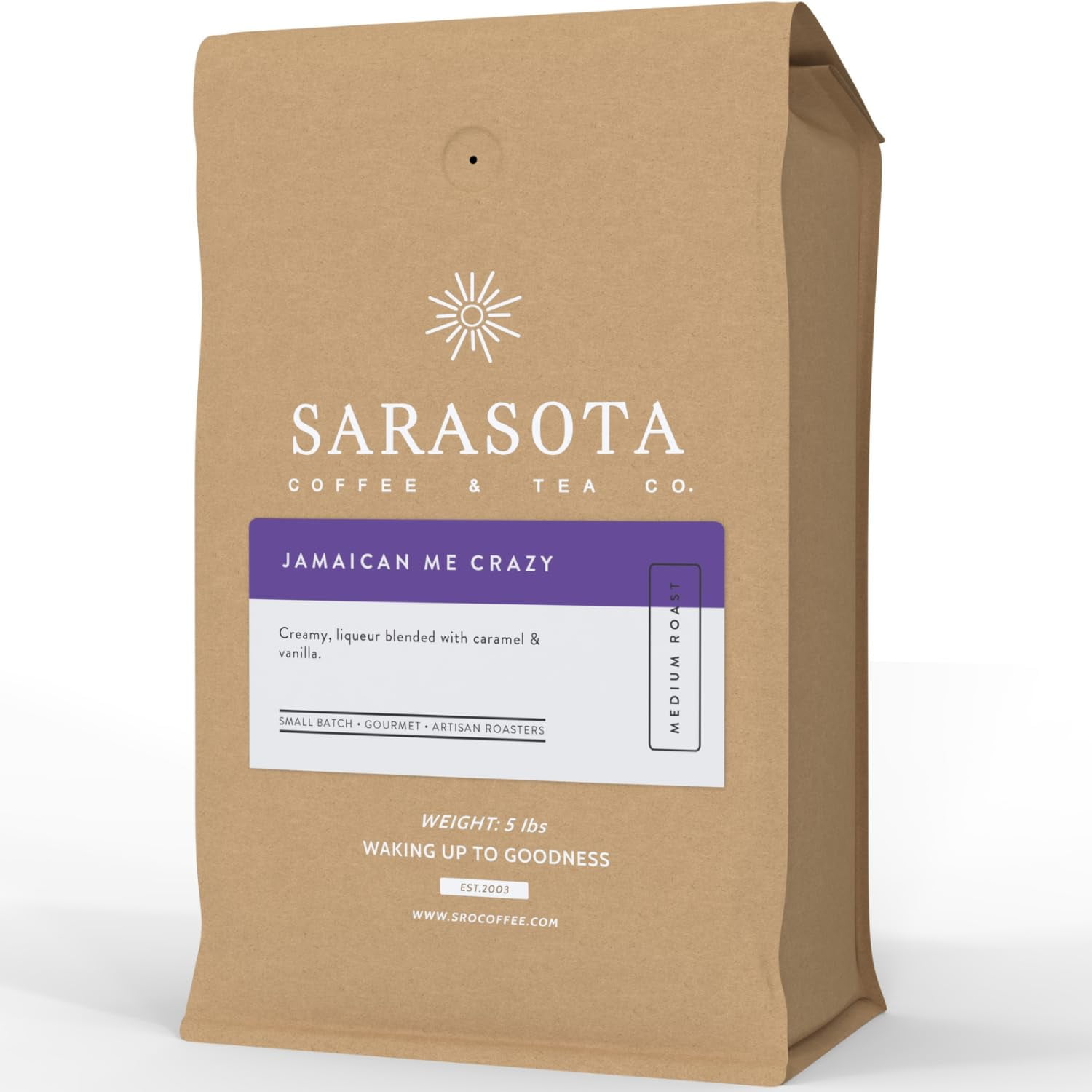 dium Roast Ground 5 Pound Bag 100% Arabica Gourt 5 lb Bag (Ground Jamaican Crazy) - Walmart.com