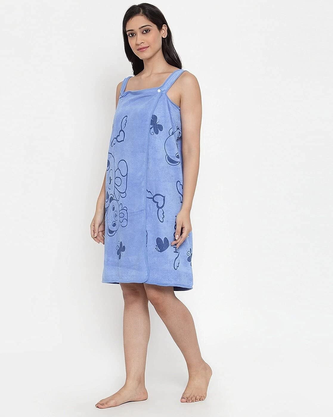 divinz Womens Microfiber Elegant Soft Convenient Wearable Magic Bath ...