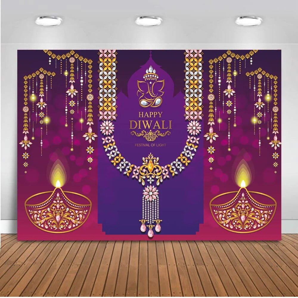 diwali diya backdrop for photography Indian mythology candles ...