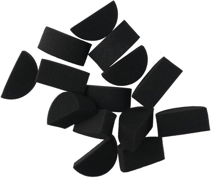 diyhub 45Pcs Face Paint Sponges Petals Half Moon Spades Face Painting ...
