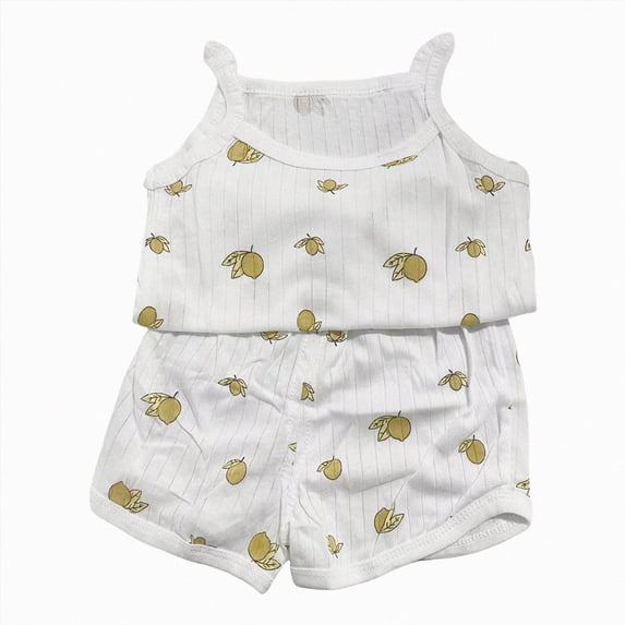 dmqupv Baby Summer Pajamas Little Girls Pajamas Summer Short Sets ...