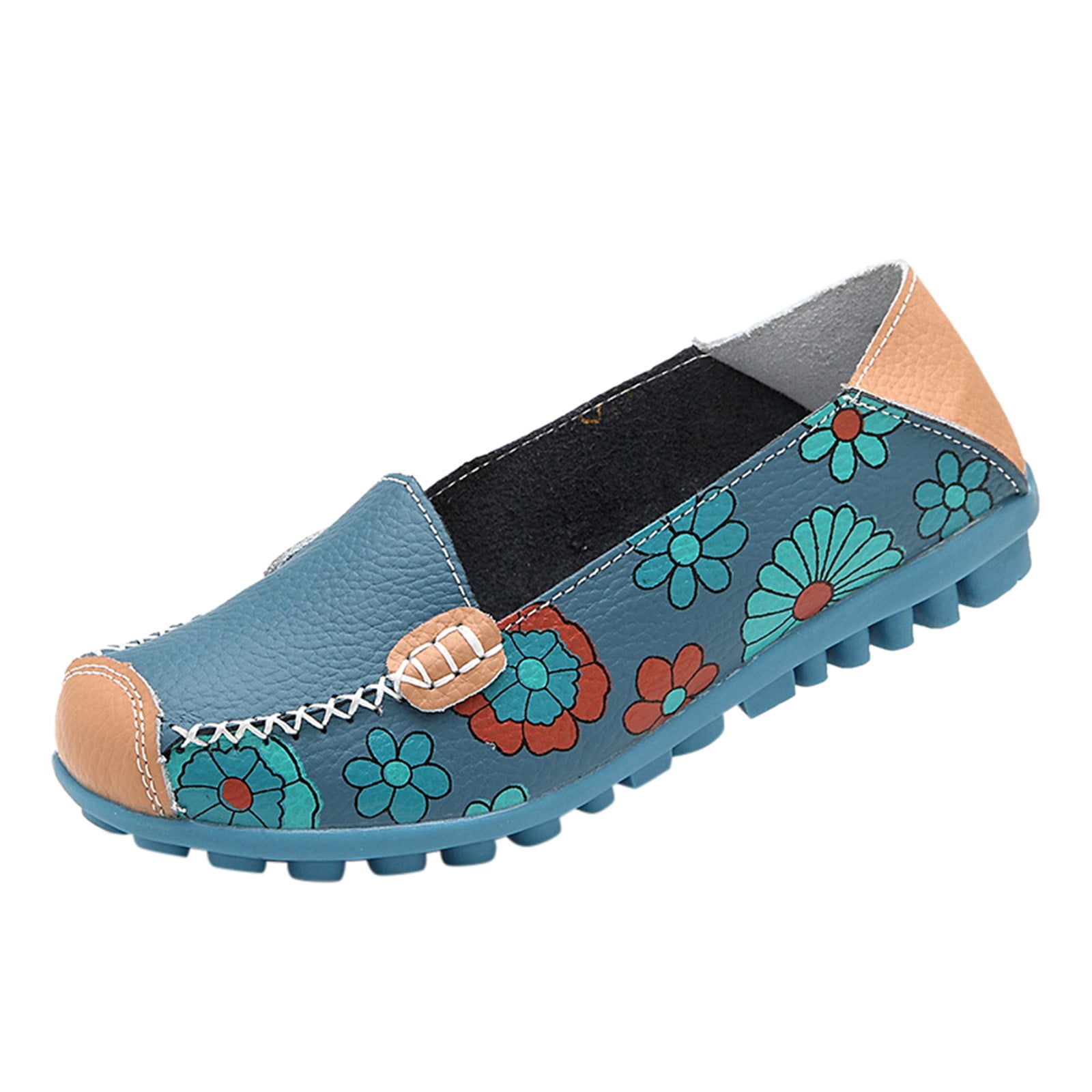 dmqupv Flat Work Shoes for Women Office Good Traction shoes shoes ...