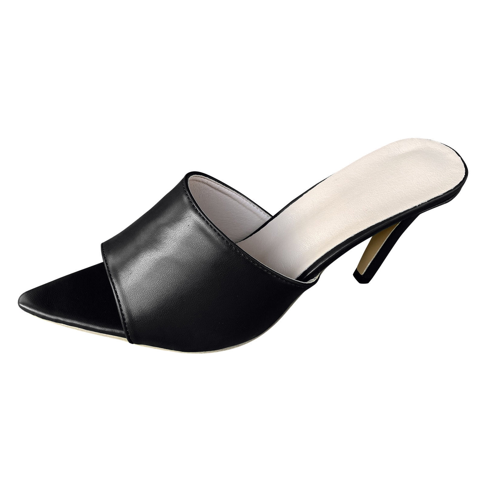 dmqupv Funky Monkey Sandals Women Leather Open Toe Pointed Thin High ...