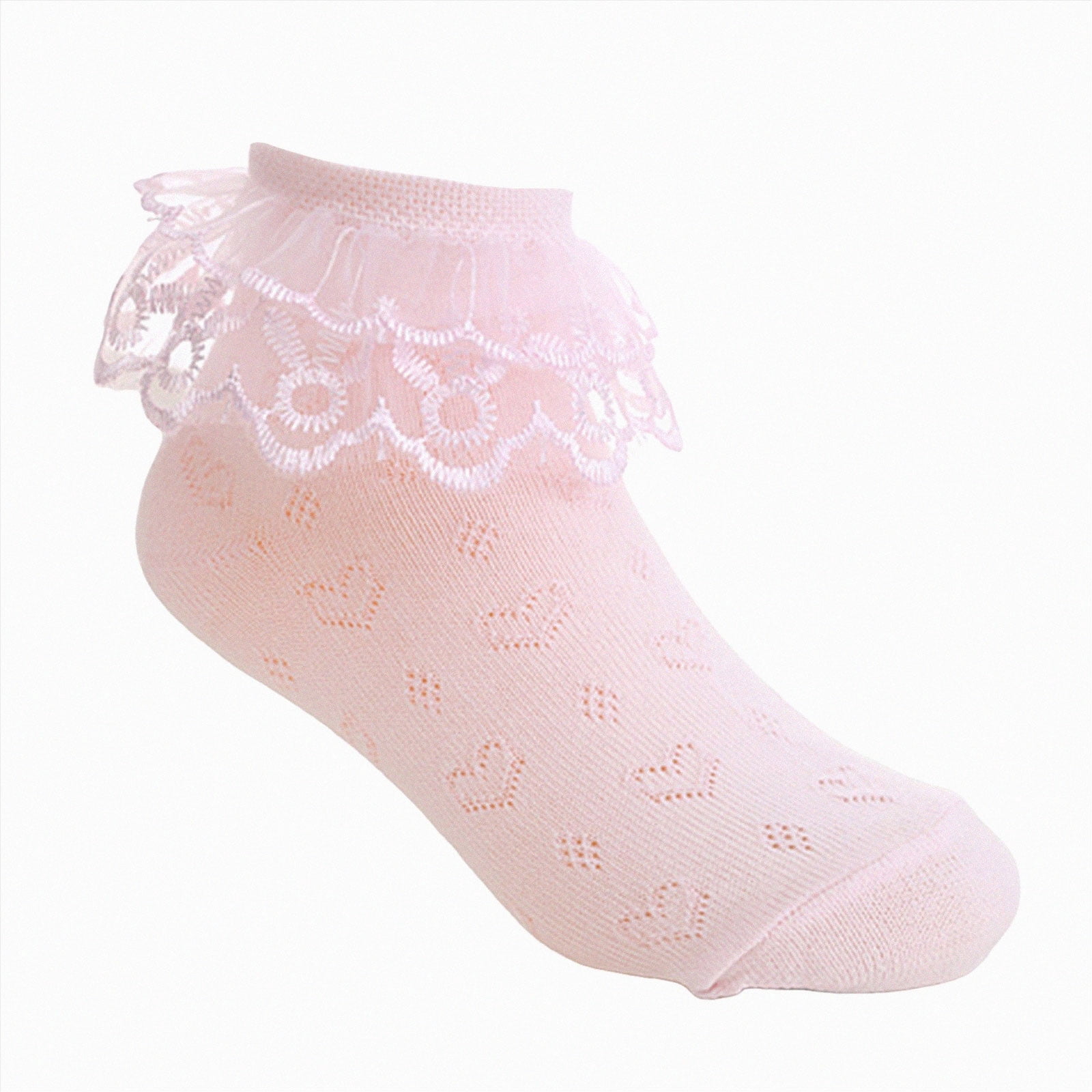 dmqupv Girls Socks with Ruffles Baby Girls Frilly Lace Ankle Socks ...