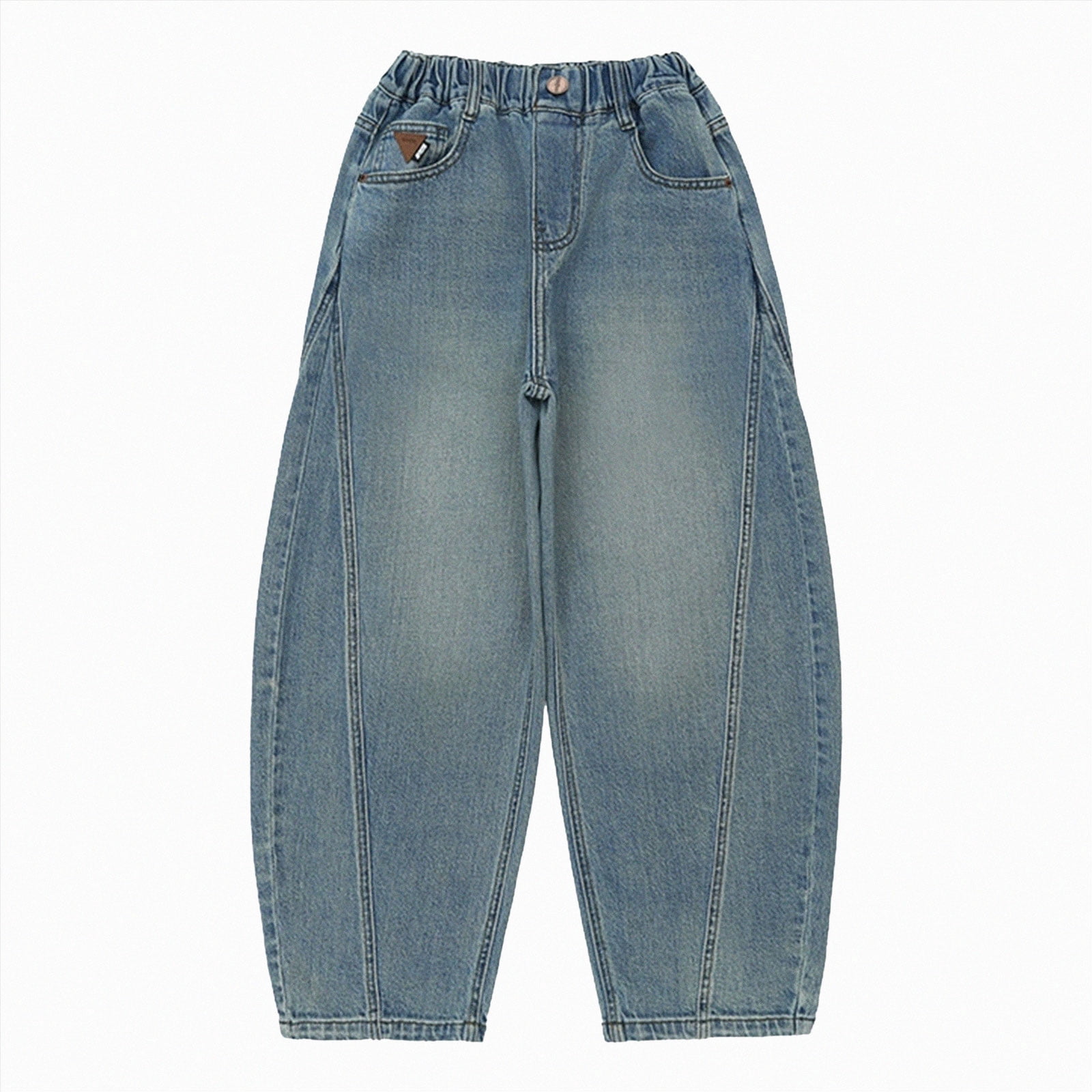 dmqupv Jeans Baggy Children's Clothing Boys Jeans Teenager Sports Pants ...