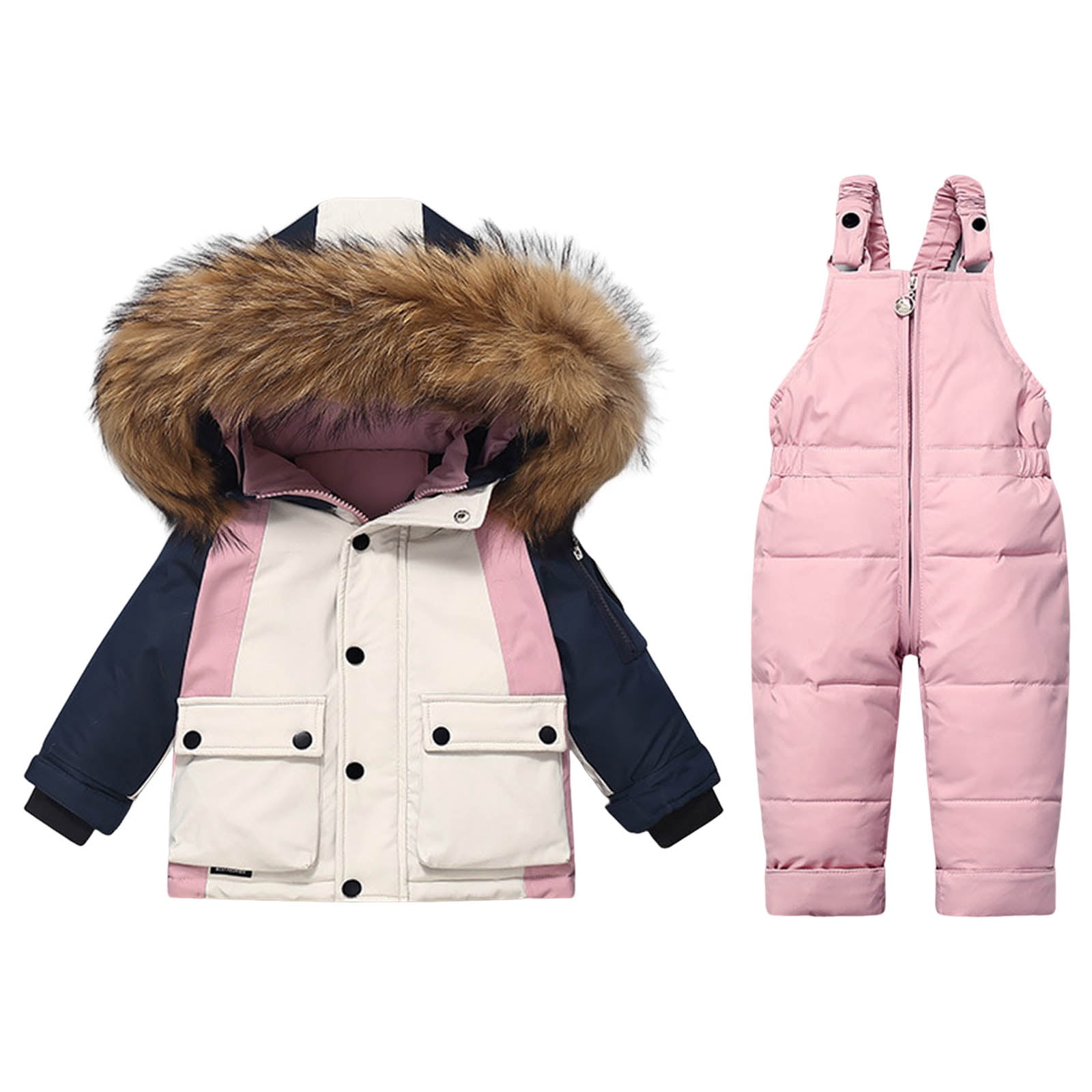 dmqupv Snow Wear For Toddler Boy Toddler Snow Suit Baby Snowsuit Infant ...