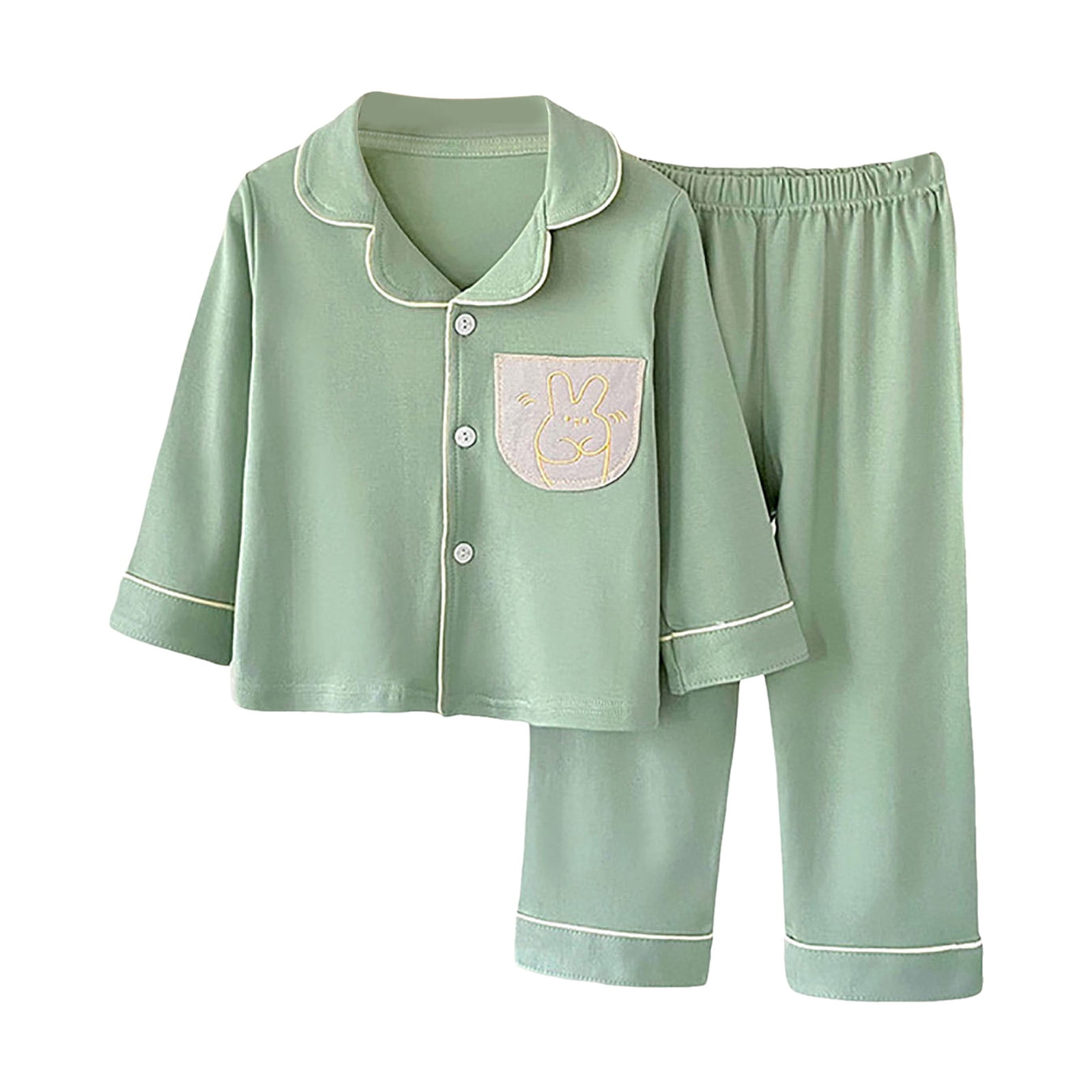 dmqupv Teen Boy Sleepwear Toddler Boys Outfits Kids Pajamas Cars Cotton 2 Piece Pj'S Long Sleeve ...