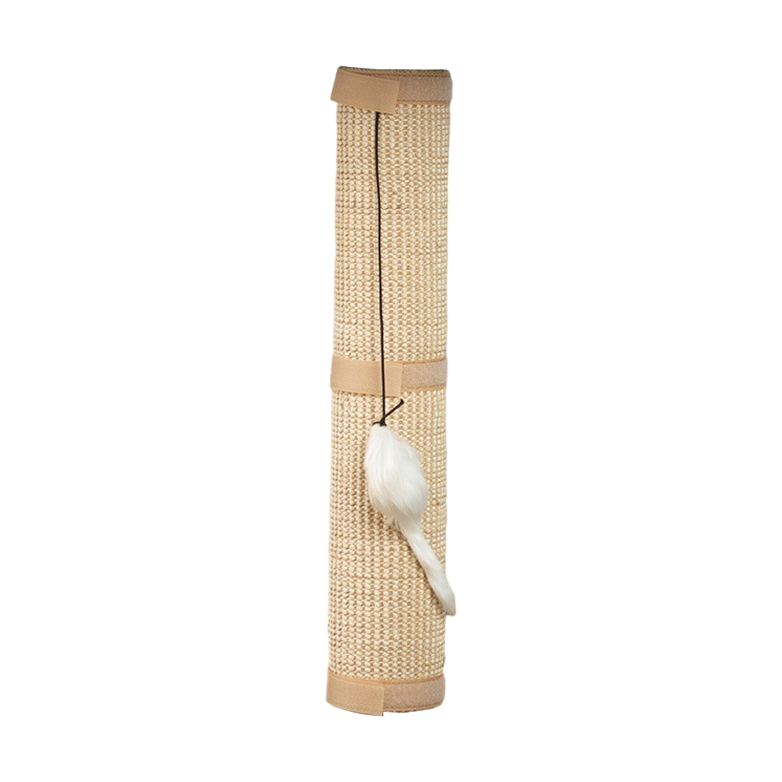 dnusflzt Cat Scratch Table Leg Protector with Natural Sisal and a Mouse ...