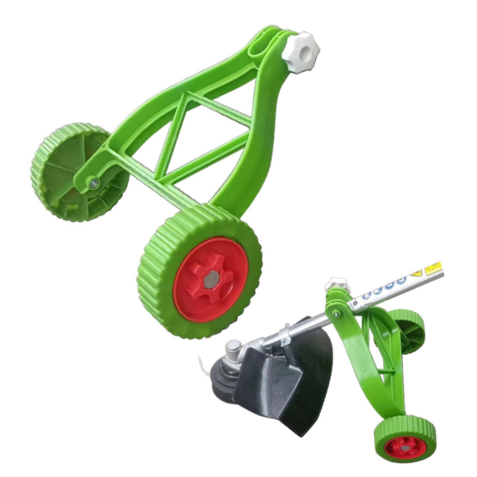 dnusflzt Lawn Mower Wheels,Adjustable Weed Trimmer Auxiliary Wheels ...