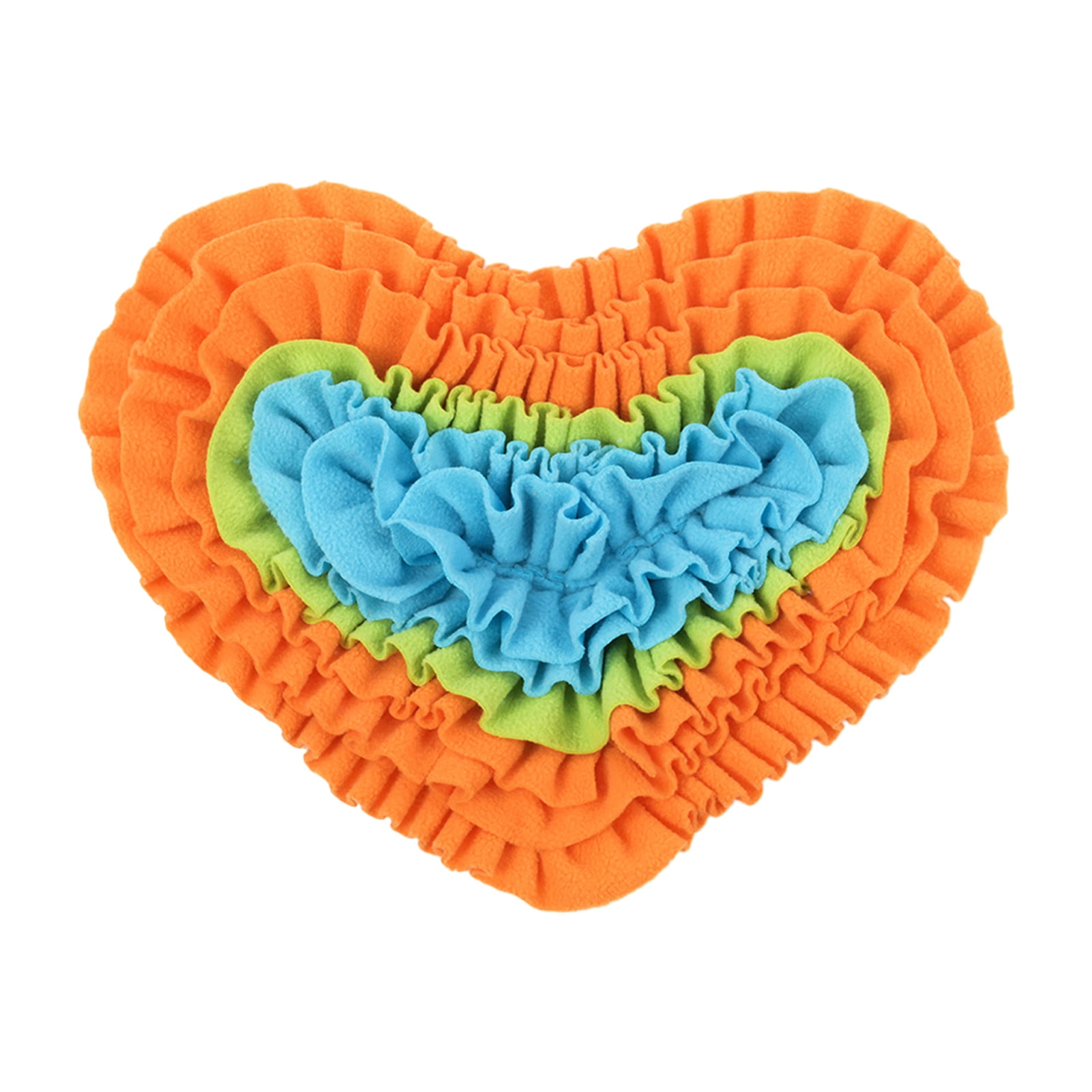 dnusflzt Pet Snuffle Mat,Rose Flower Shape Dogs Treat Slow Feeding Mat ...