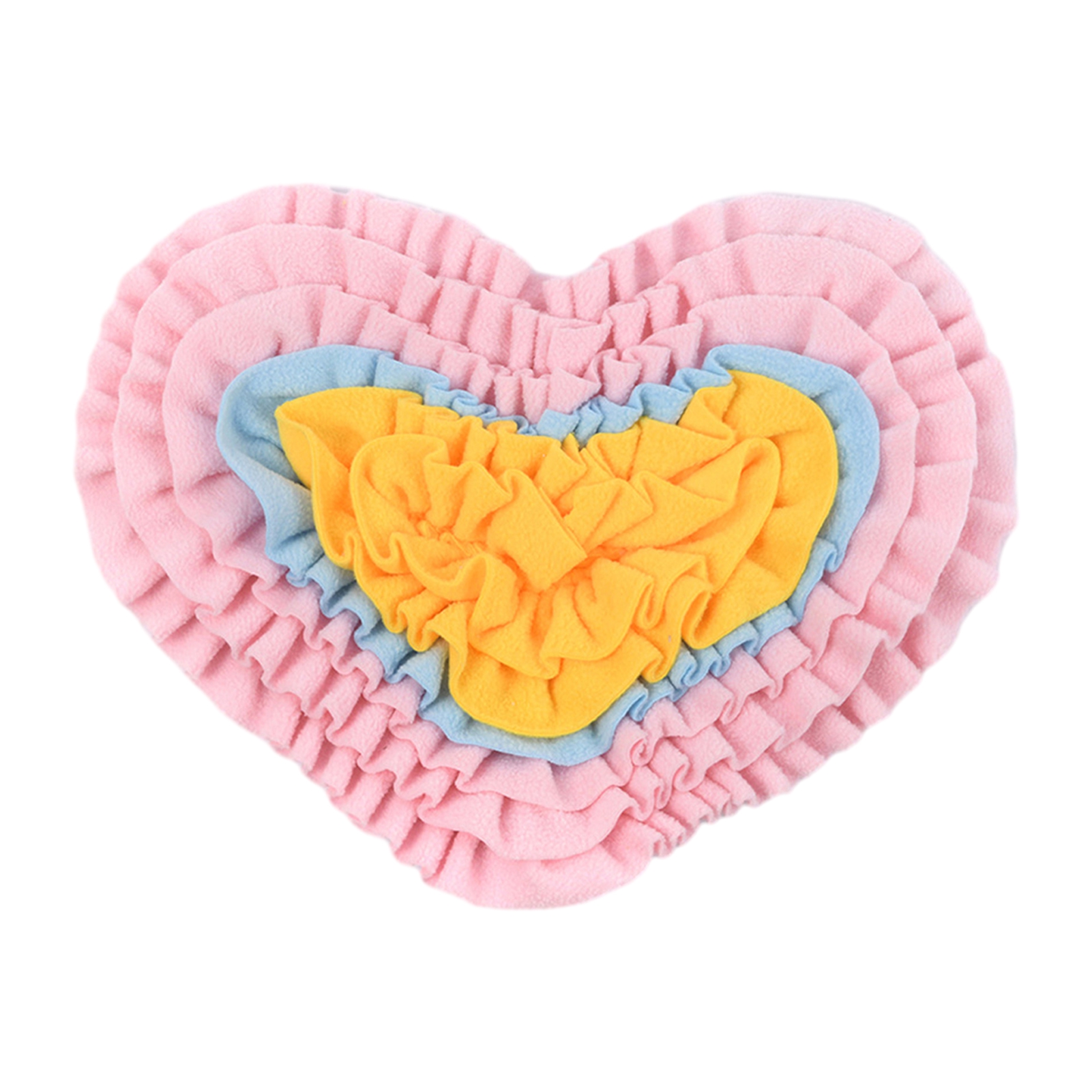 dnusflzt Pet Snuffle Mat,Rose Flower Shape Dogs Treat Slow Feeding Mat ...